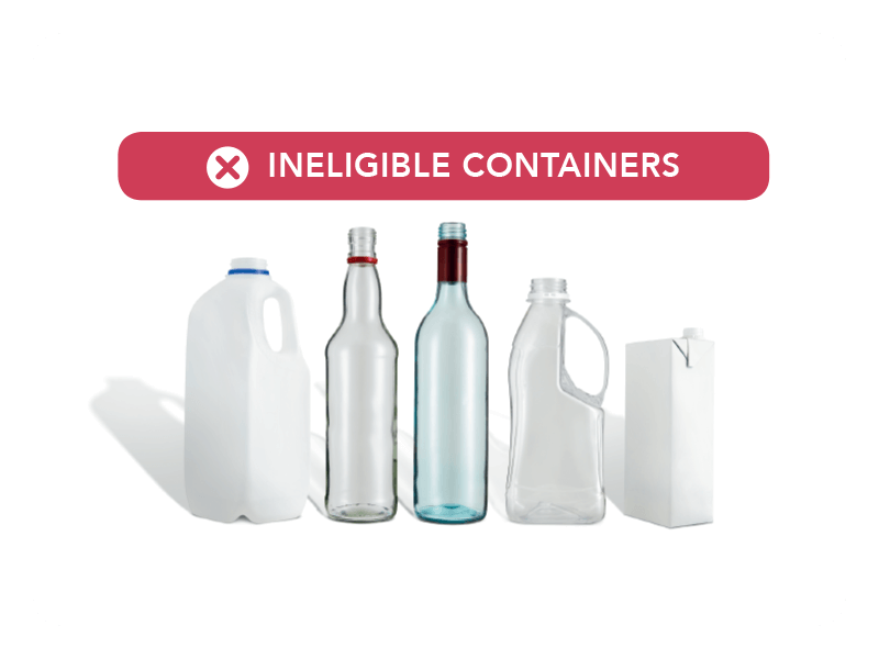 What containers are eligible?